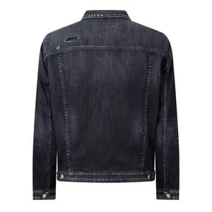 Dsquared2 Blackwash Denim Trucker Jacket