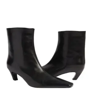 Khaite Ankle Boots With Block Heel