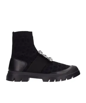 ROGER VIVIER Ankle Boots With Metal Applications