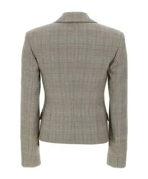 KAOS Slim-fit Plaid Blazer