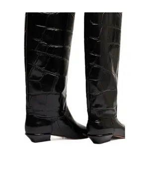 Paris Texas Low Heel Knee-high Boots
