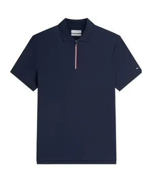Tommy Hilfiger Solid Color Polo Shirt
