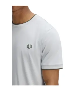 Fred Perry Solid Color T-shirt