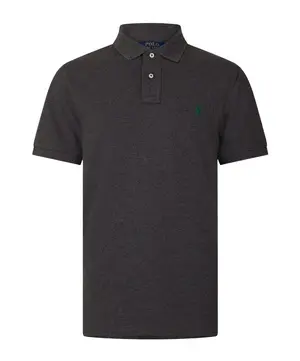 Polo Ralph Lauren Solid Color Polo Shirt - Black