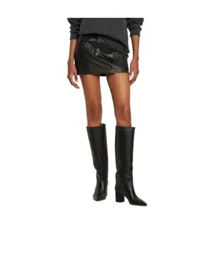 Paris Texas Knee-high Boots With Square Heel