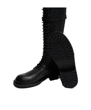 ANN DEMEULEMEESTER Knee-high Boots With Buckle