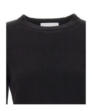 KAOS Ruffled Hem Knitted Sweater
