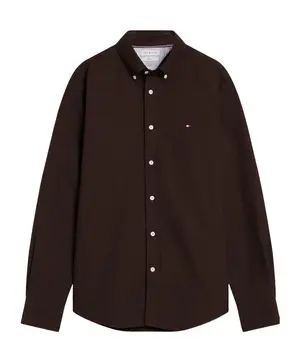Tommy Hilfiger Solid Color Shirt - Black