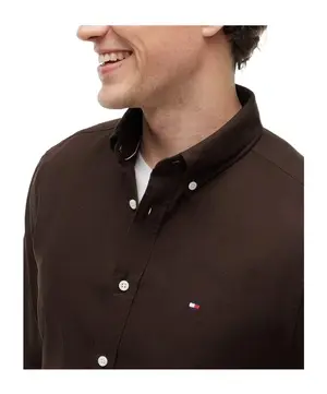 Tommy Hilfiger Solid Color Shirt - Black
