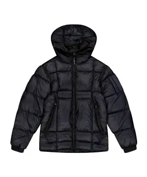 C.P. COMPANY Dd Shell Short Puffer Jacket - Black