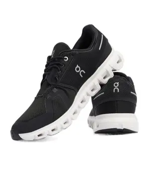 On Cloud 6 Casual Sneakers - Black