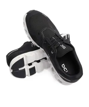 On Cloud 6 Casual Sneakers - Black