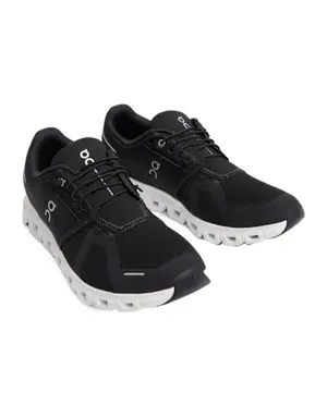 On Cloud 6 Casual Sneakers - Black