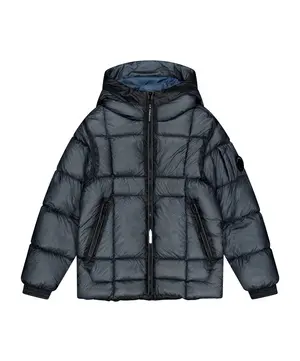 C.P. COMPANY Dd Shell Short Puffer Jacket - Black
