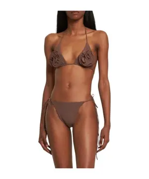 Magda Butrym Low Rise Bikini Bottoms With Side Self-tie Closures