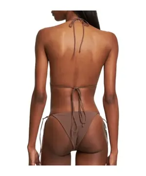 Magda Butrym Low Rise Bikini Bottoms With Side Self-tie Closures
