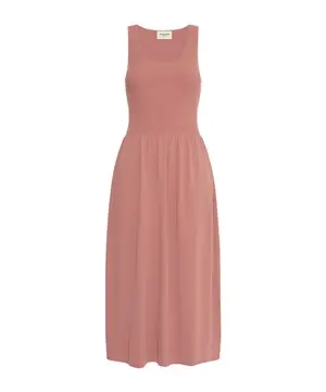 Max Mara Long Viscose Yarn Dress
