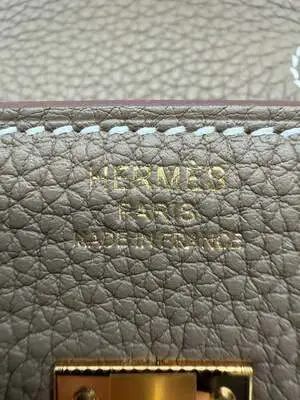 Hermès Birkin Etoupe Togo Gold Hardware