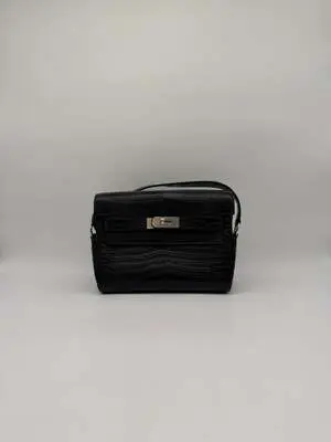 Hermès Kelly Messenger Matte Porosus Palladium Hardware