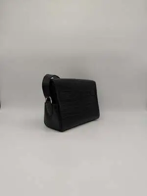 Hermès Kelly Messenger Matte Porosus Palladium Hardware
