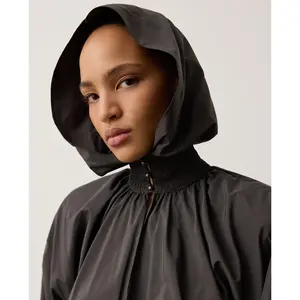 Ralph Lauren Graysen Hooded Poplin Top