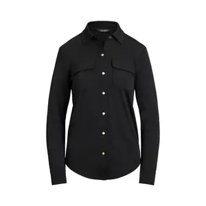 Ralph Lauren Stretch Jersey Shirt - Black