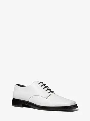 Michael Kors Allegra Leather Oxford In Size By - White
