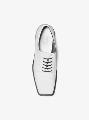 Michael Kors Allegra Leather Oxford In Size By - White
