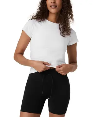 Vuori Short Sleeve Surge Seamless Tee - White