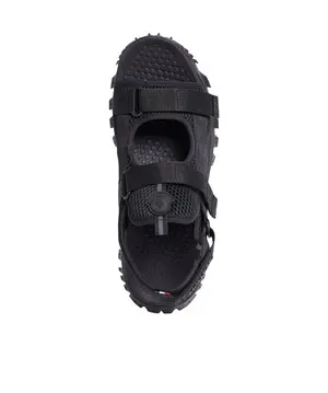 Moncler Trailgrip Vela Water-repellent Sandals - Black