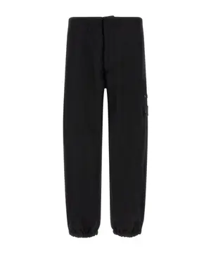 Stone Island Drawstring Casual Pants - Black