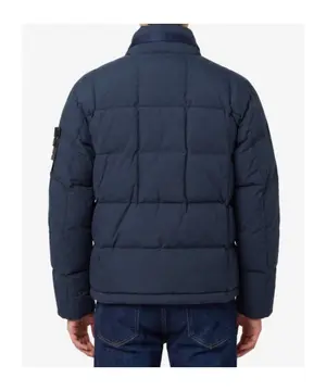 Stone Island Quilted Long-sleeve Jacket