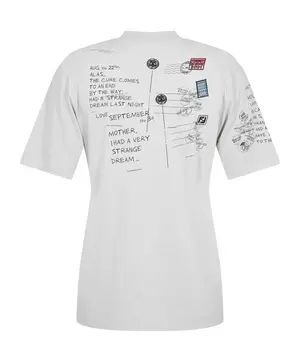 Fendi Postcardprint Tshirt