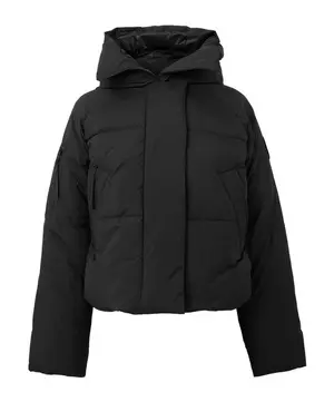 Canada Goose Hooded Short Puffer Jacket