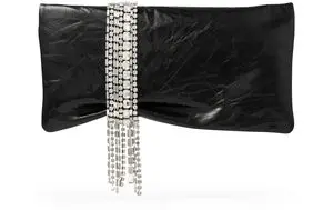 JIMMY CHOO Silvertoned Handbag