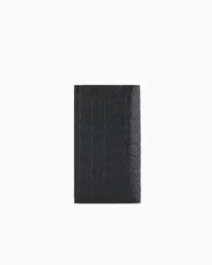 Emporio Armani Monogram Folded Wallet