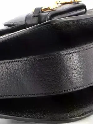 Gucci Horsebit 1955 Gg Denim Small Shoulder Bag