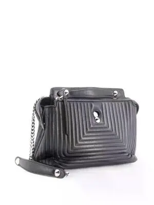 Fendi Dotcom Click Quilted Leather Small Shoulder Bag