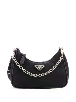 Prada Re-edition Shoulder Bag Tessuto Mini Hobo Bag