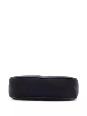 Prada Re-edition Shoulder Bag Tessuto Mini Hobo Bag - Black