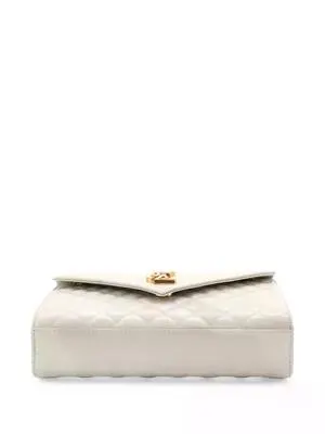 Saint Laurent Classic Monogram Envelope Satchel Mixed Matelasse Leather Medium Shoulder Bag