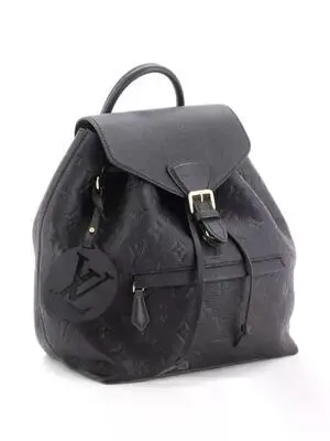 LOUIS VUITTON Montsouris Nm Monogram Empreinte Leather Pm Backpack