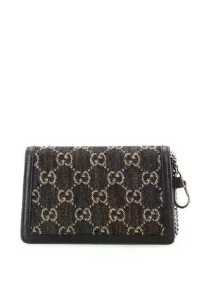 Gucci Dionysus Bag Gg Denim Super Mini Crossbody Bag