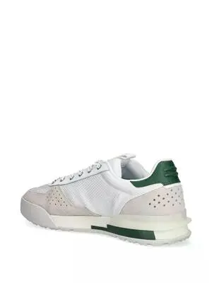 Lacoste Slam Break Logo-patch Panelled Sneakers - White