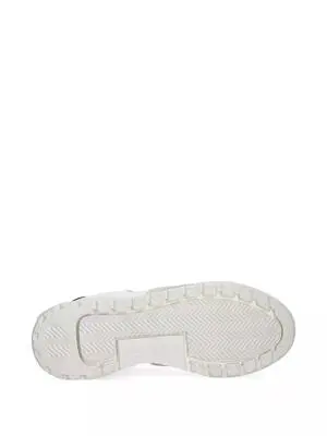 Lacoste Slam Break Logo-patch Panelled Sneakers - White