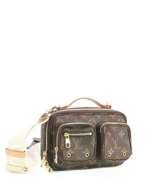 LOUIS VUITTON Monogram Canvas Utility Crossbody Bag - Brown