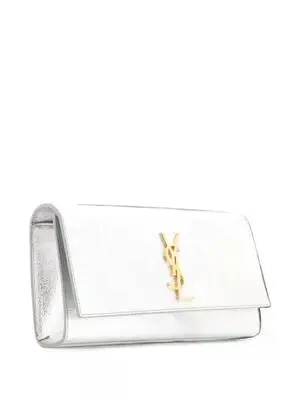 Saint Laurent Classic Monogram Calfskin Long Clutch Bag