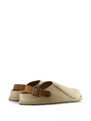 BIRKENSTOCK Lutry Suede Slingback Mules
