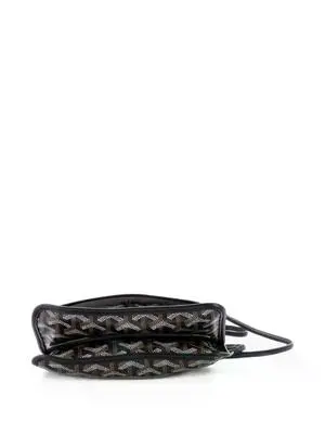 Goyard Plumet Clutch Wallet Coated Canvas Crossbody Bag