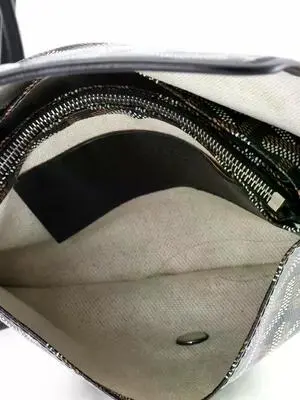 Goyard Plumet Clutch Wallet Coated Canvas Crossbody Bag